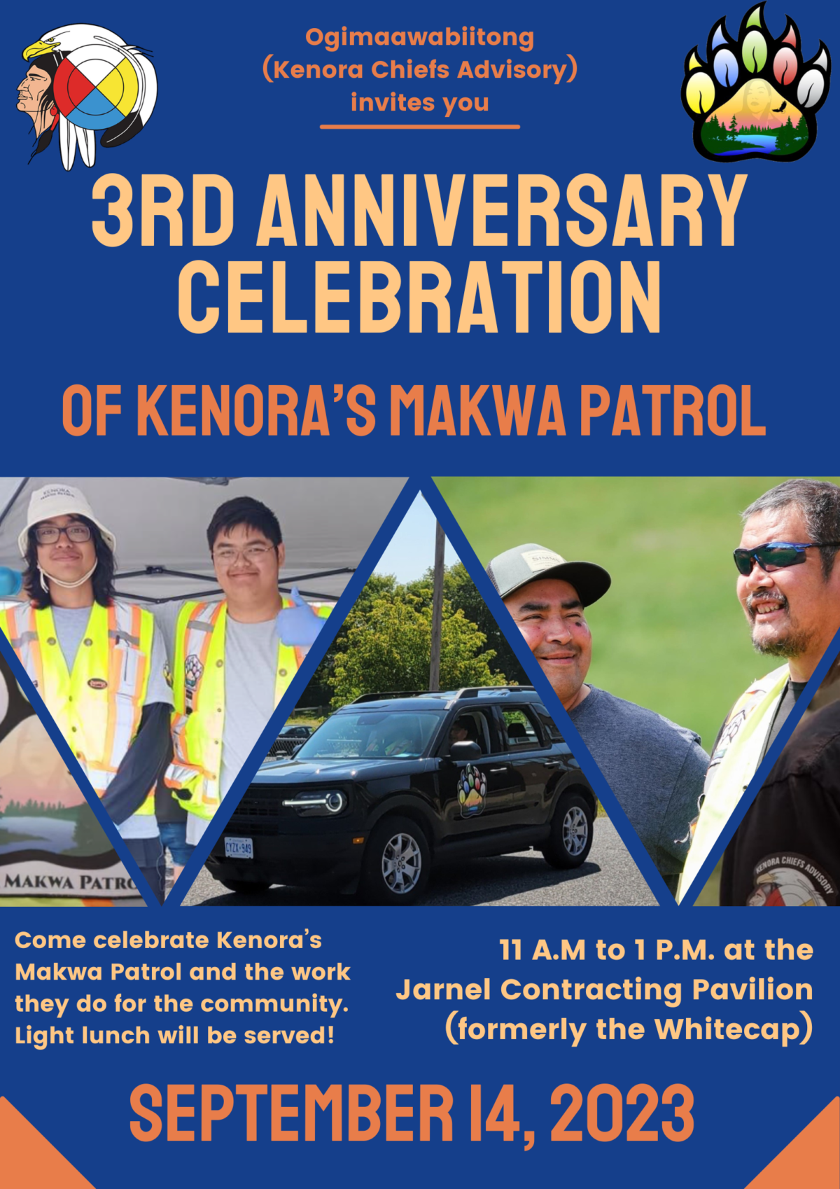 Kenora Makwa Patrol 3-Year Celebration - Kenora Chiefs Advisory